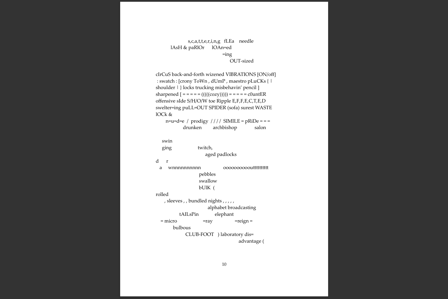 Joshua Martin – Stone Corpse Press